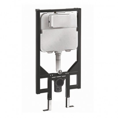 FRONT FLUSH MECHANICAL INWALL CISTERN WITH METAL FRAME