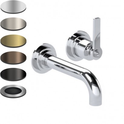 LANDMARK PURE 2TH WALL MOUNTED BASIN MIXER 184MM RH