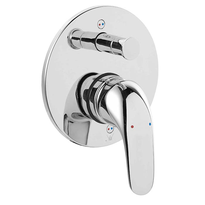 Pan Diverter Mixer Square | Robertson Bathware